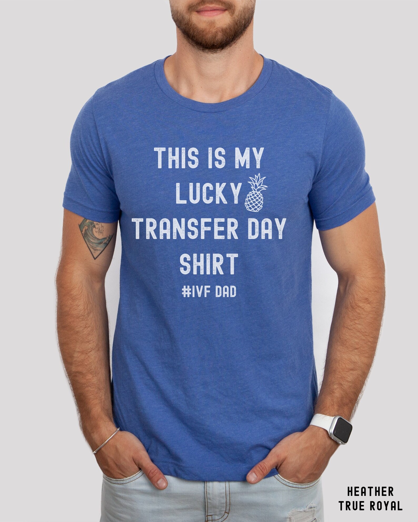 IVF Dad Shirt, IVF Transfer Day Men’s Tshirt, IVF Dad Gift, Funny ...