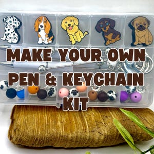DIY Pen and Keychain Craft Kit, Make Your Own Pens and Keychains, Party ...