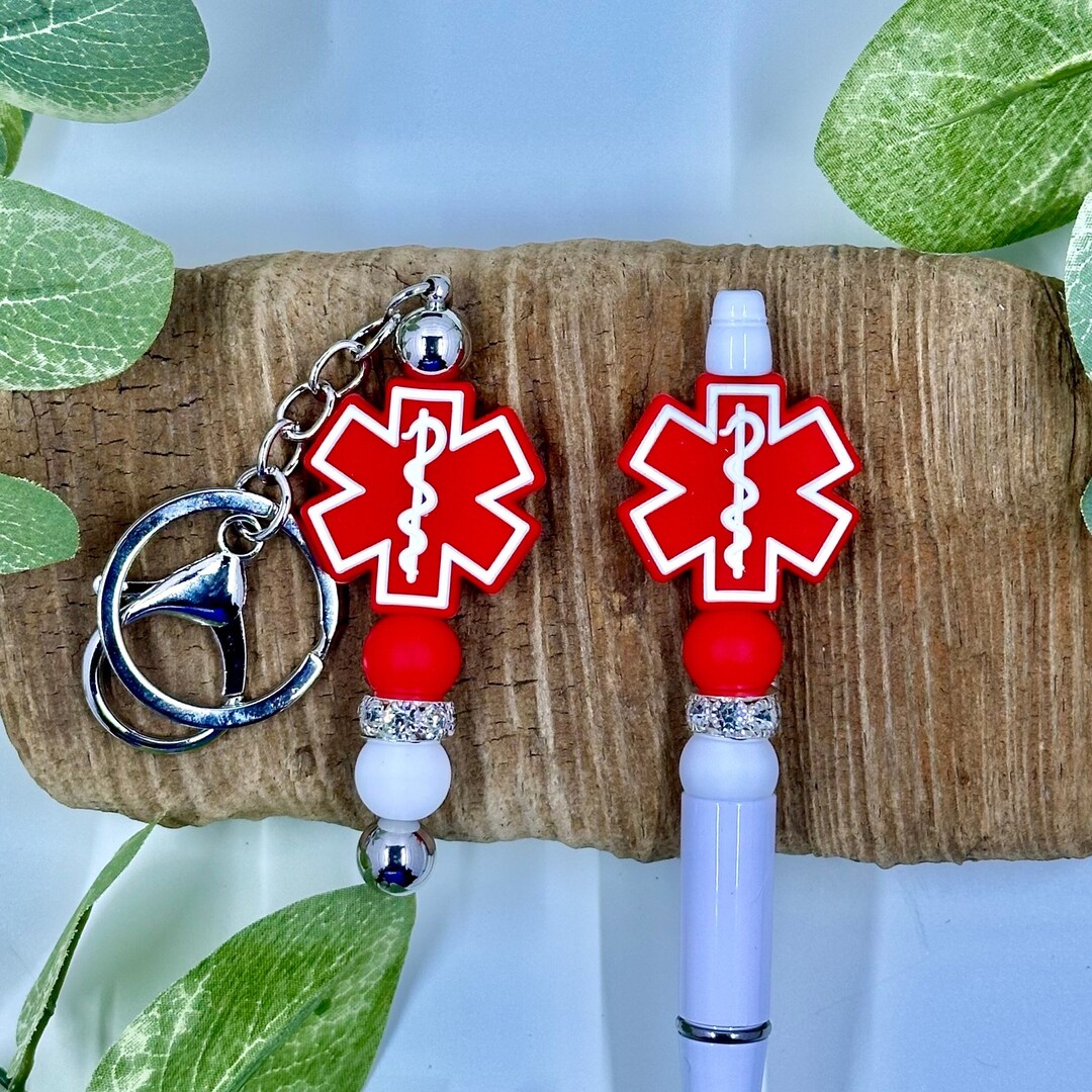 EMS Keychain, Firefighter Pen, Fire Department Gifts - Etsy