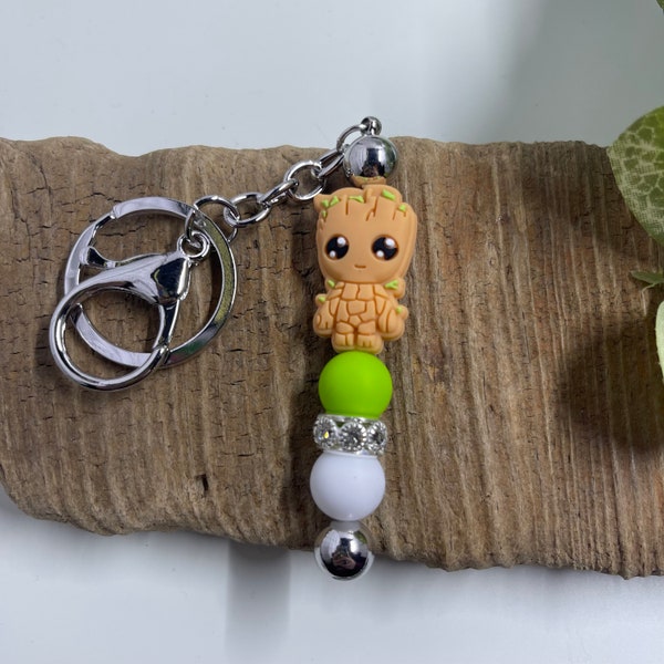 Superhero Keychain - Etsy