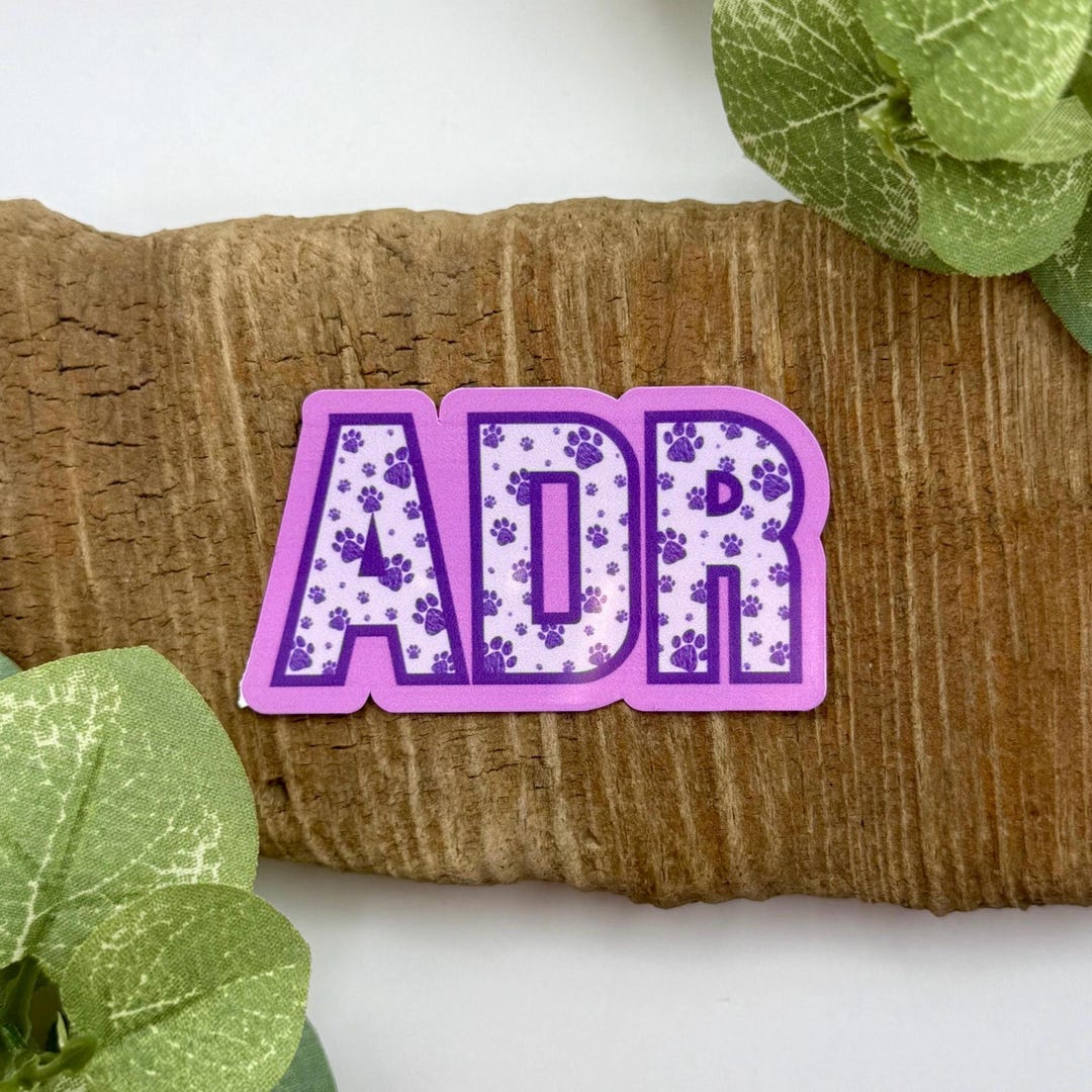 ADR Sticker | Tech Week Gifts | Veterinary Stickers | Waterproof ...