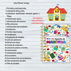 Teacher Planner 2023—2024, Teacher Agenda, Printable Teacher Planner ...