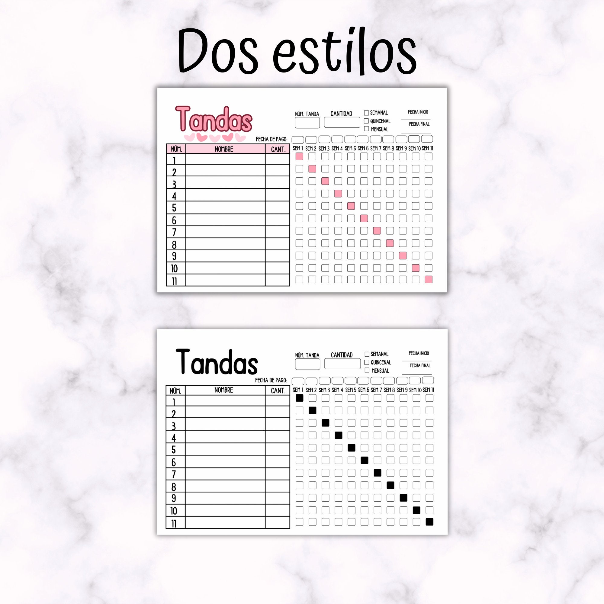 Printable Batch Notebook, Horizontal Batch Organizer, Batch Organizer ...