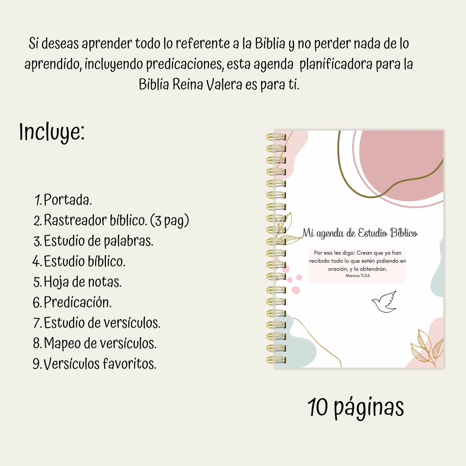 Planificador Cristiano, Estudio de la Biblia y Predicaciones, Mapeo de ...