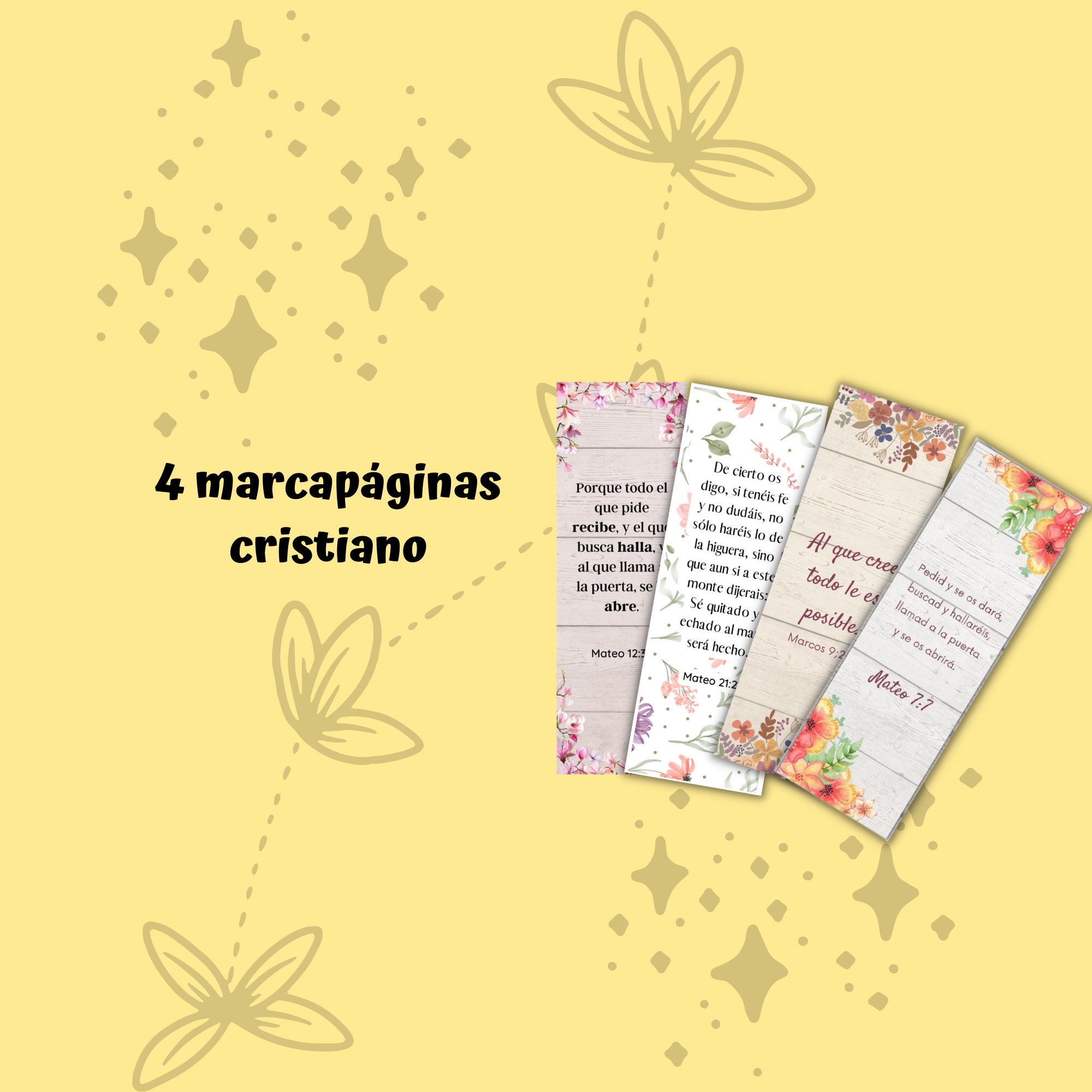 Printable Christian Pack in Spanish, Christian Bundle, Prayer Journal ...