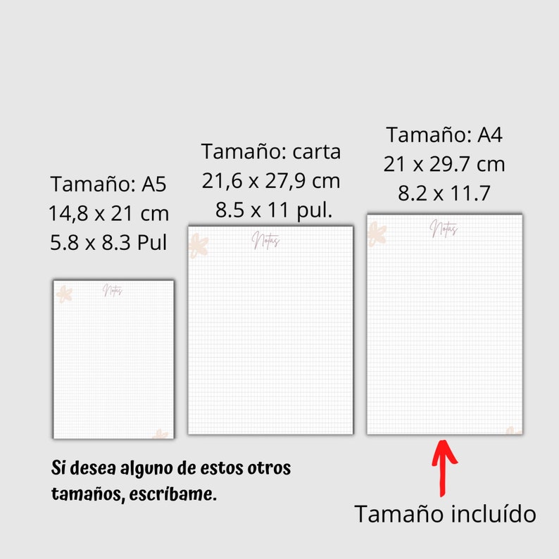 Spanish Fitness Goal Planner Printable, Health Template, Planificador ...