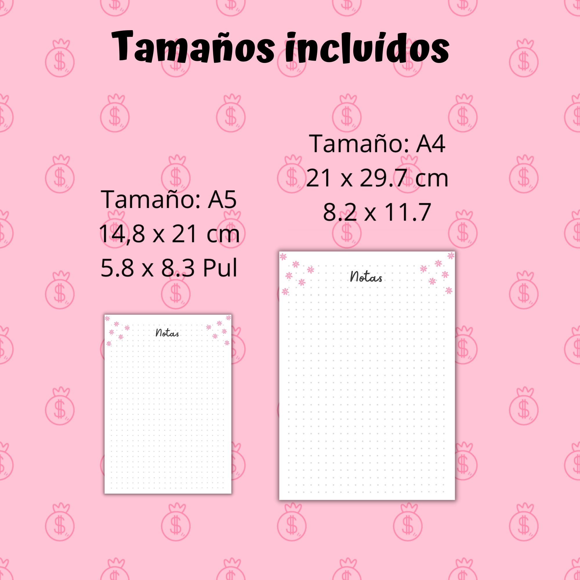 Expense and Savings Planner in Spanish, Japanese Kakebo Savings Method ...