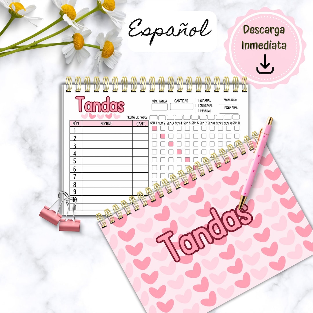 Printable Schedule Book, Horizontal Schedule Organizer, Schedule ...