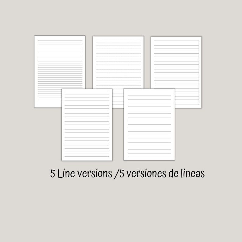 Notebook Paper, Dotted Paper, Lined Paper, Dot Grid Paper, Graph Grid ...