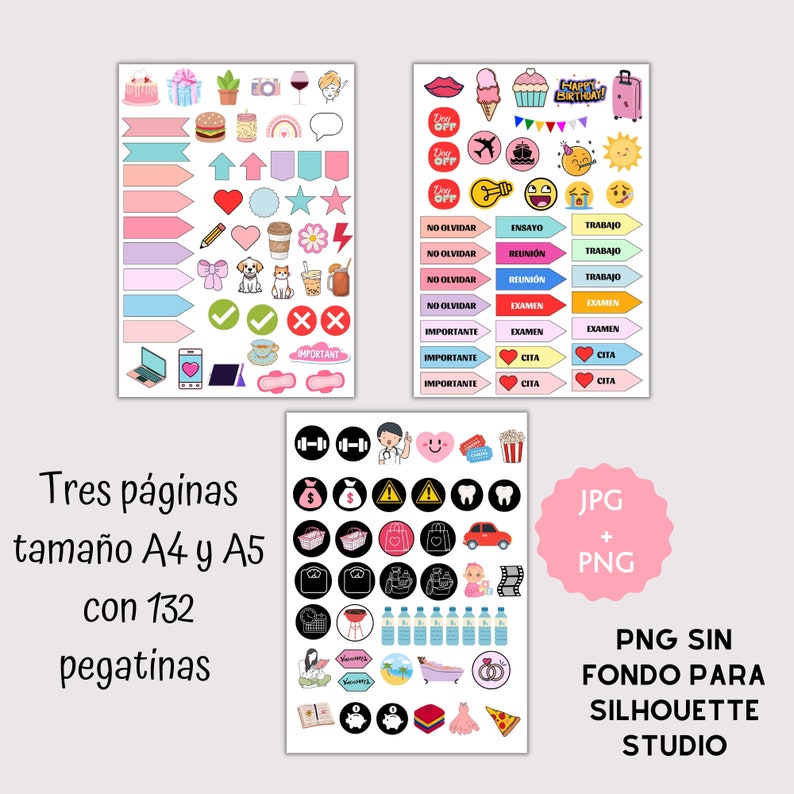 Stickers for Printable Agendas, Stickers for Printable Agendas ...