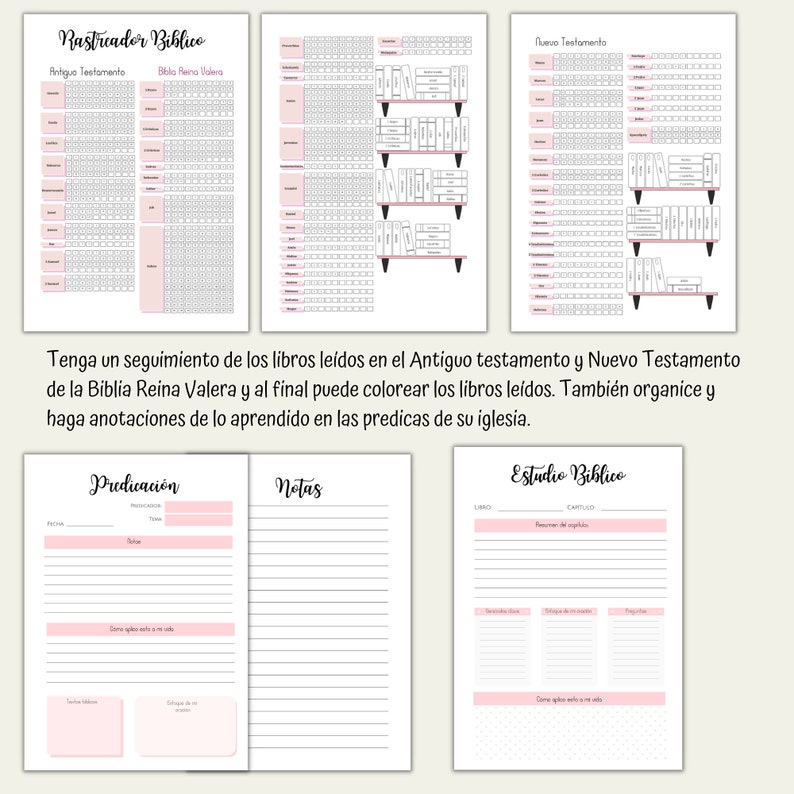 Planificador Cristiano, Estudio de la Biblia y Predicaciones, Mapeo de ...