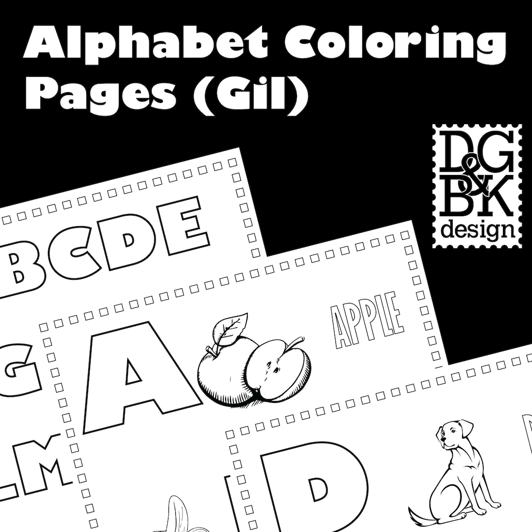 Alphabet Coloring Pages Volume Gil | Food and Animal Images | Summer ...