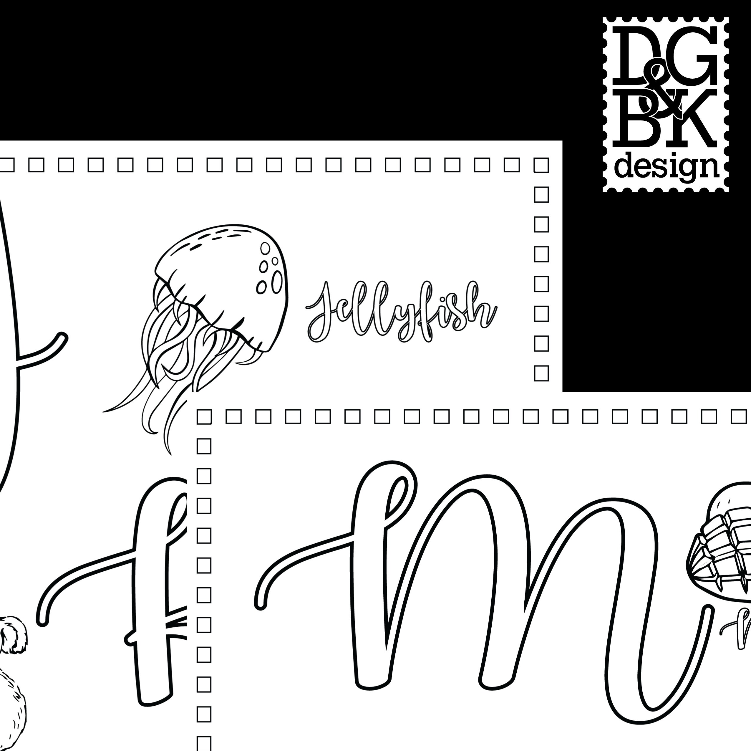 Alphabet Coloring Pages Volume Aum Food and Animal Images Summer Fun ...
