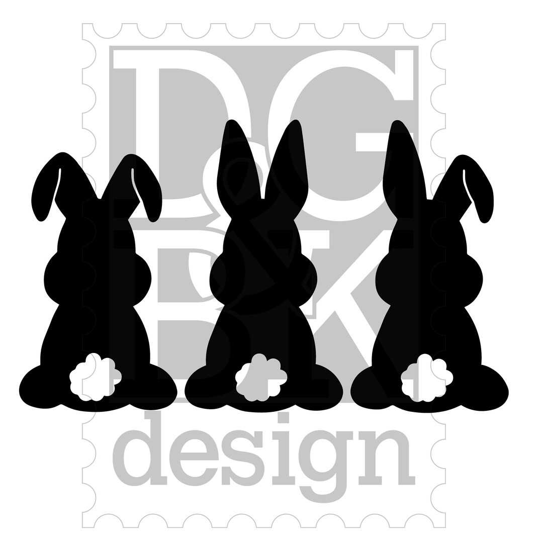 Bunny Outline | Jokes for Easter | Easter Spring Holiday SVG - Etsy