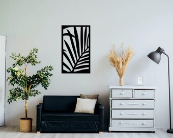 Palm Tree Wood Panels Decor - Etsy