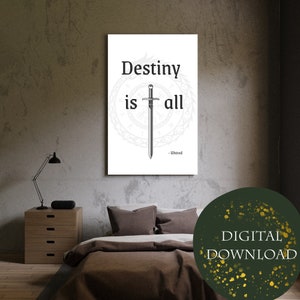 The Last Kingdom Destiny is All Digital Print, 2022 Viking, Uhtred of ...