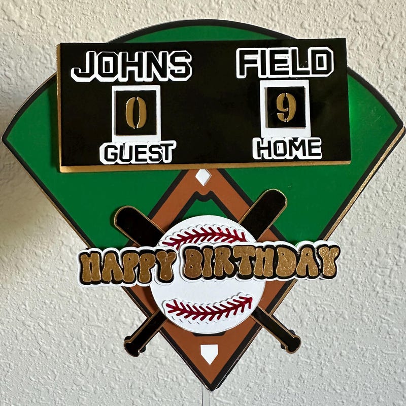 Baseball Scoreboard - Etsy