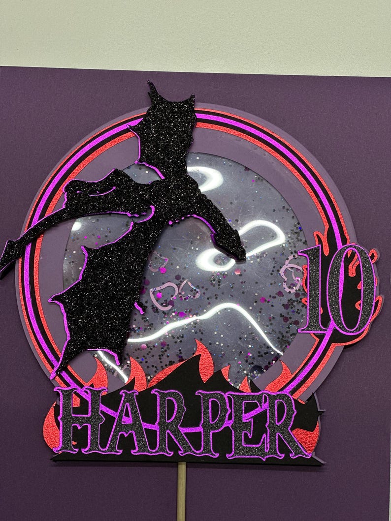 3D Dragon Cake Topper: Personalized Fantasy Cake Decoration - Etsy