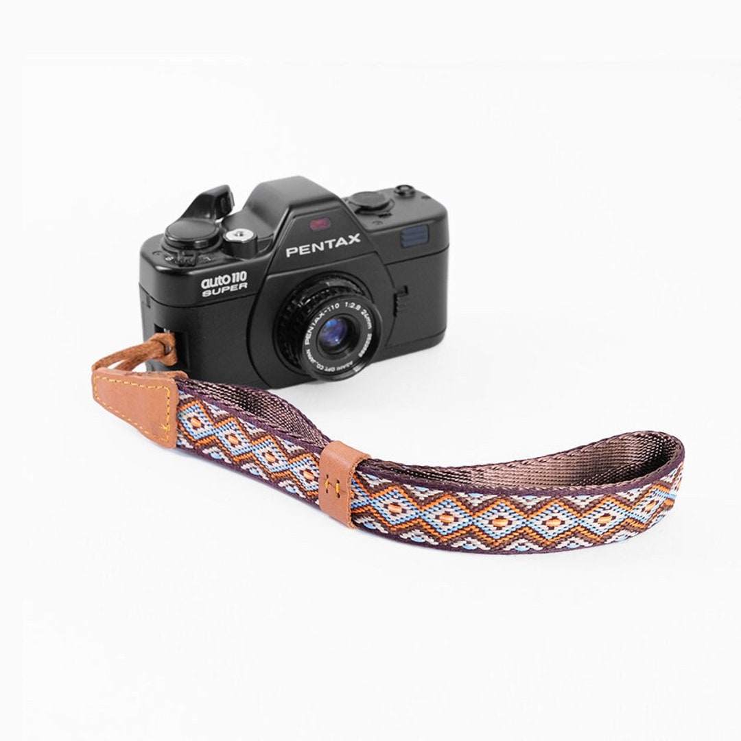 Camera Wrist Strap Vintage Style - Boho Tribal Aesthetic Photographer ...