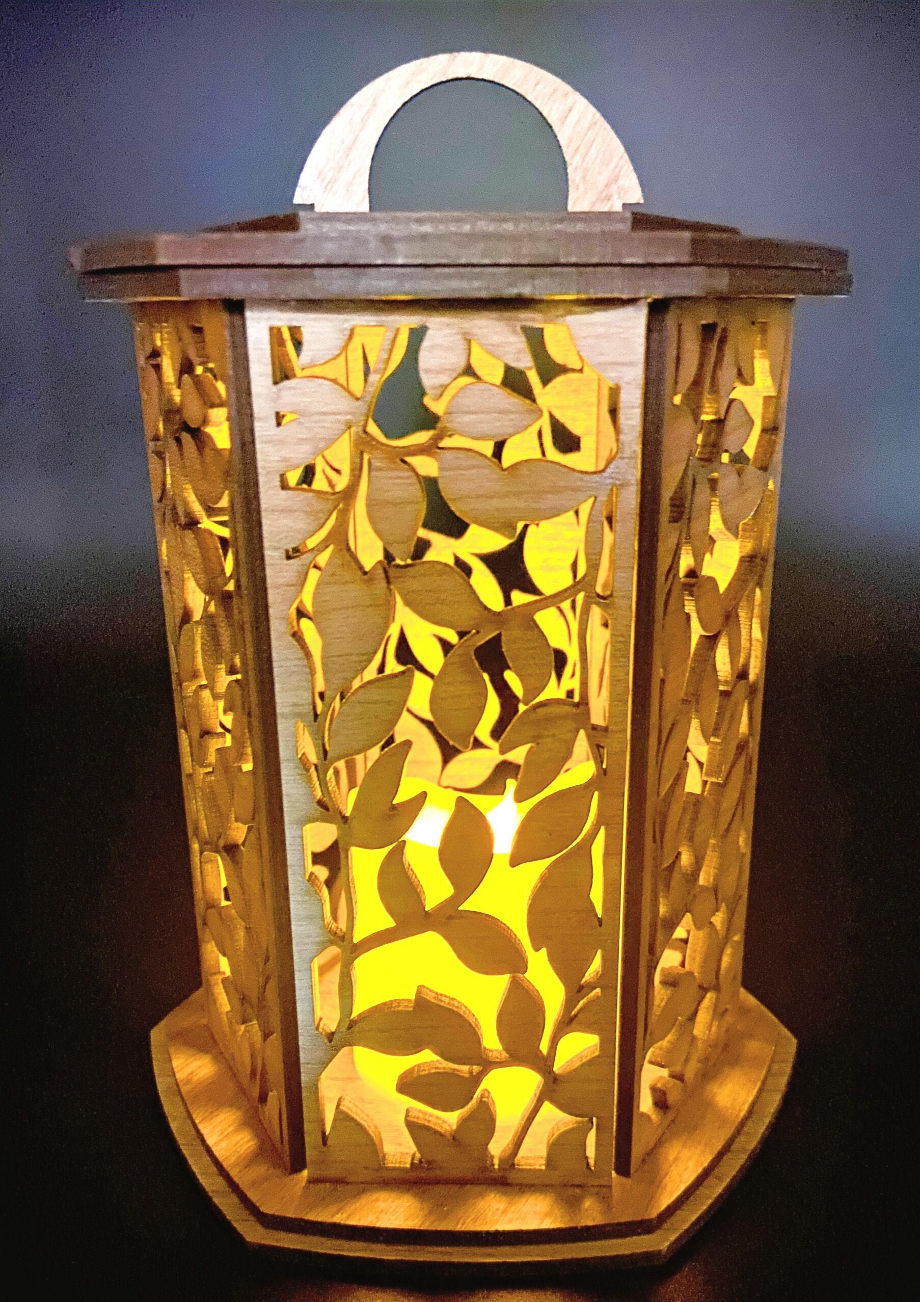 Lit Lantern