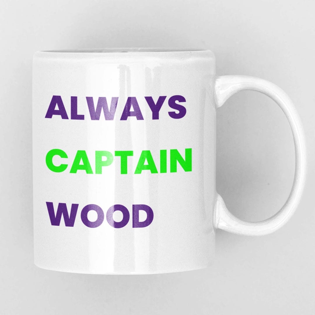 Always Captain Wood FPL Mug - Funny Fantasy Football Gift for ...
