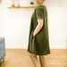 Womens Plus Size Linen Dress With Pockets, PDF Sewing Pattern, XS-3XL ...