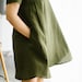Womens Plus Size Linen Dress With Pockets, PDF Sewing Pattern, XS-3XL ...