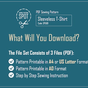 Women‘s Linen Tank Top ERSA Sewing Pattern, 2XS-3XL, Instand Download ...