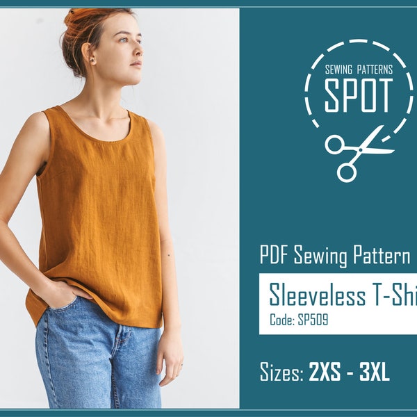 Linen Top Pattern for Woman - Etsy