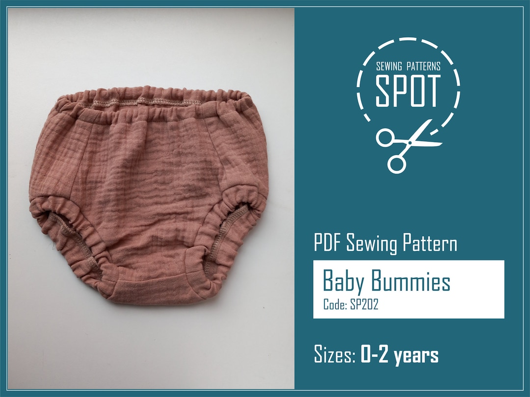Baby Bummies Sewing Pattern PDF, 0-2 Years, Instant Digital Download ...