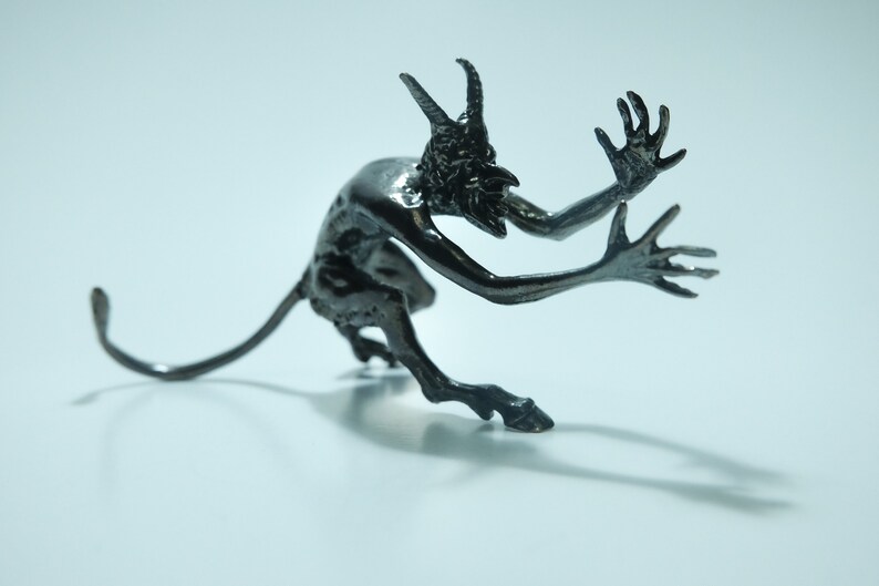 Bronze Devil Sculpture Devil Statue Devil Figurine Satan Statue Lucifer ...