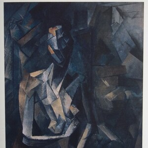 Fine Cubist Limited Edition Print - Cubism Period Portrait - Femme ...