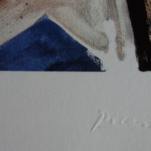 Fine Cubist Limited Edition Print - Portrait of a Painter, Pablo ...