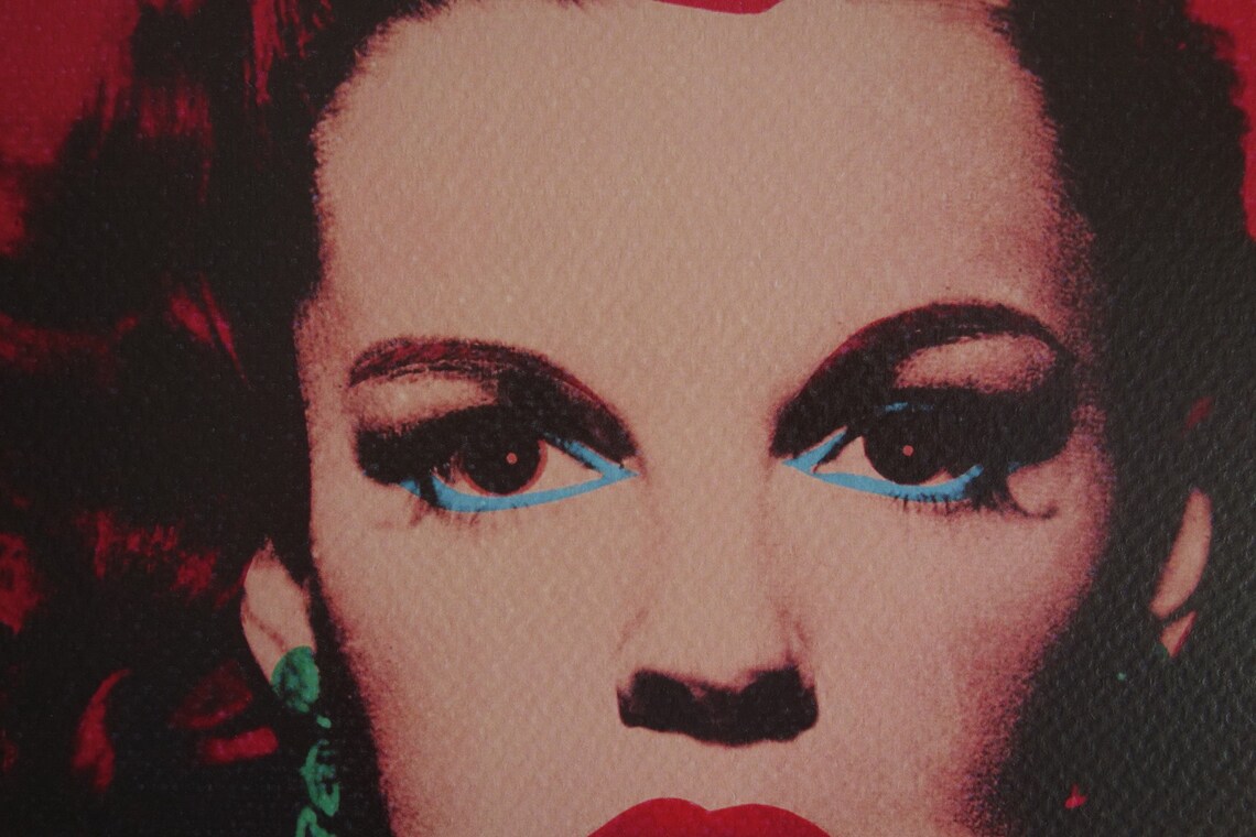 Fine Pop Art Limited Edition Print Celebrity Portrait - Etsy