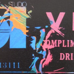 Fine Pop Art Limited Edition Print – Studio 54 VIP Tickets, Andy Warhol ...