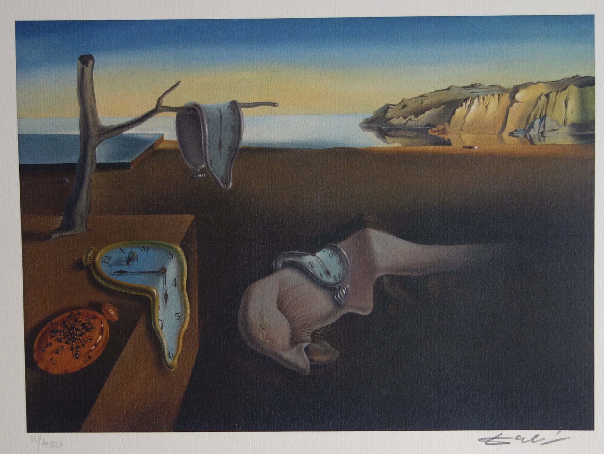 Fine Surrealist Limited Edition Print, Soft Melting Watch, Salvador ...