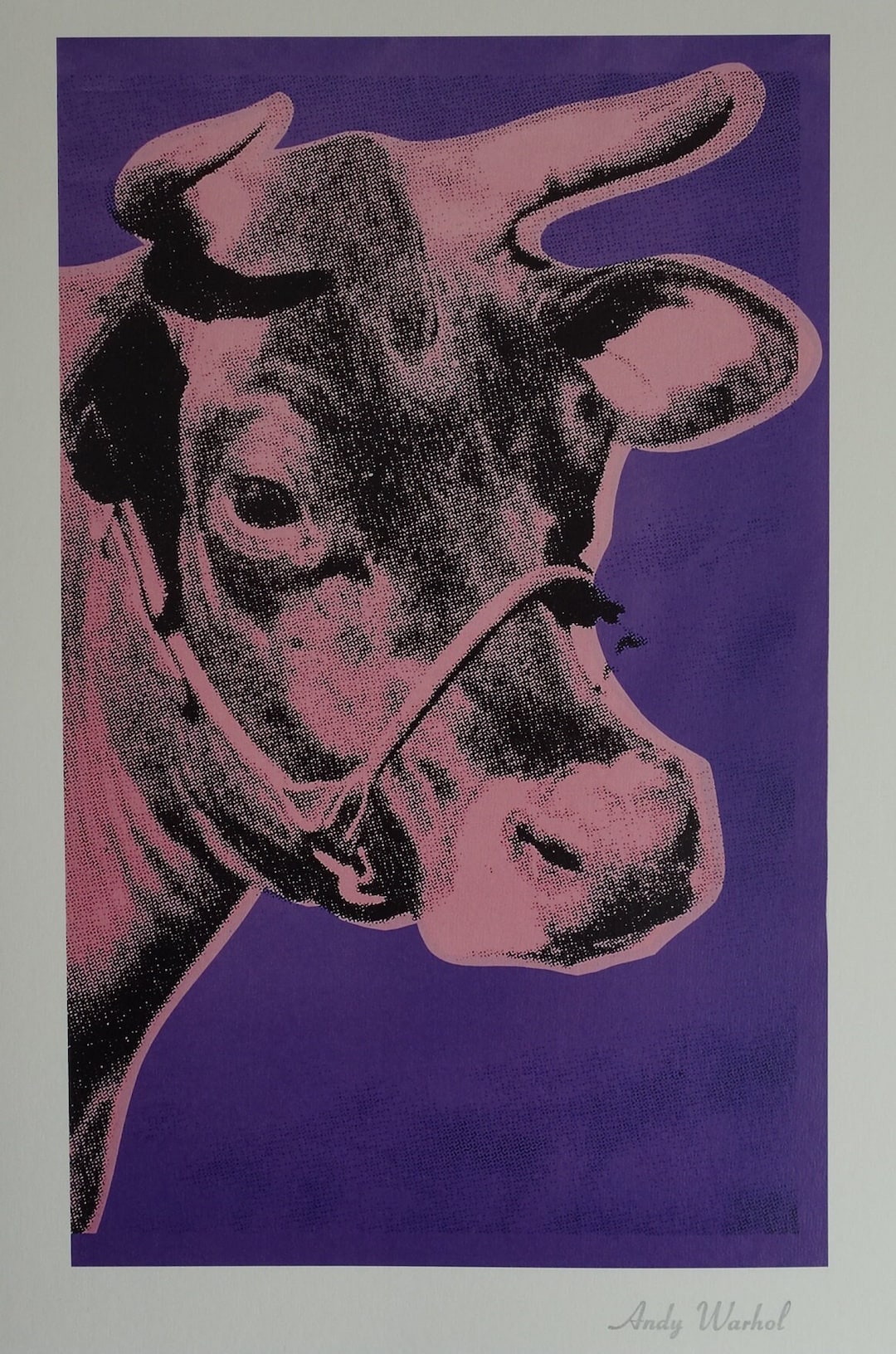 Fine Pop Art Limited Edition Print Cow, Andy Warhol, Signed & Numbered ...