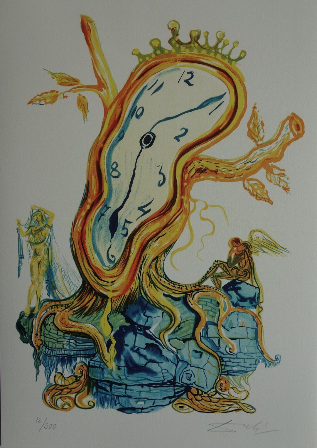 Fine Surrealist Limited Edition Print, Surreal Soft Watch, Salvador ...