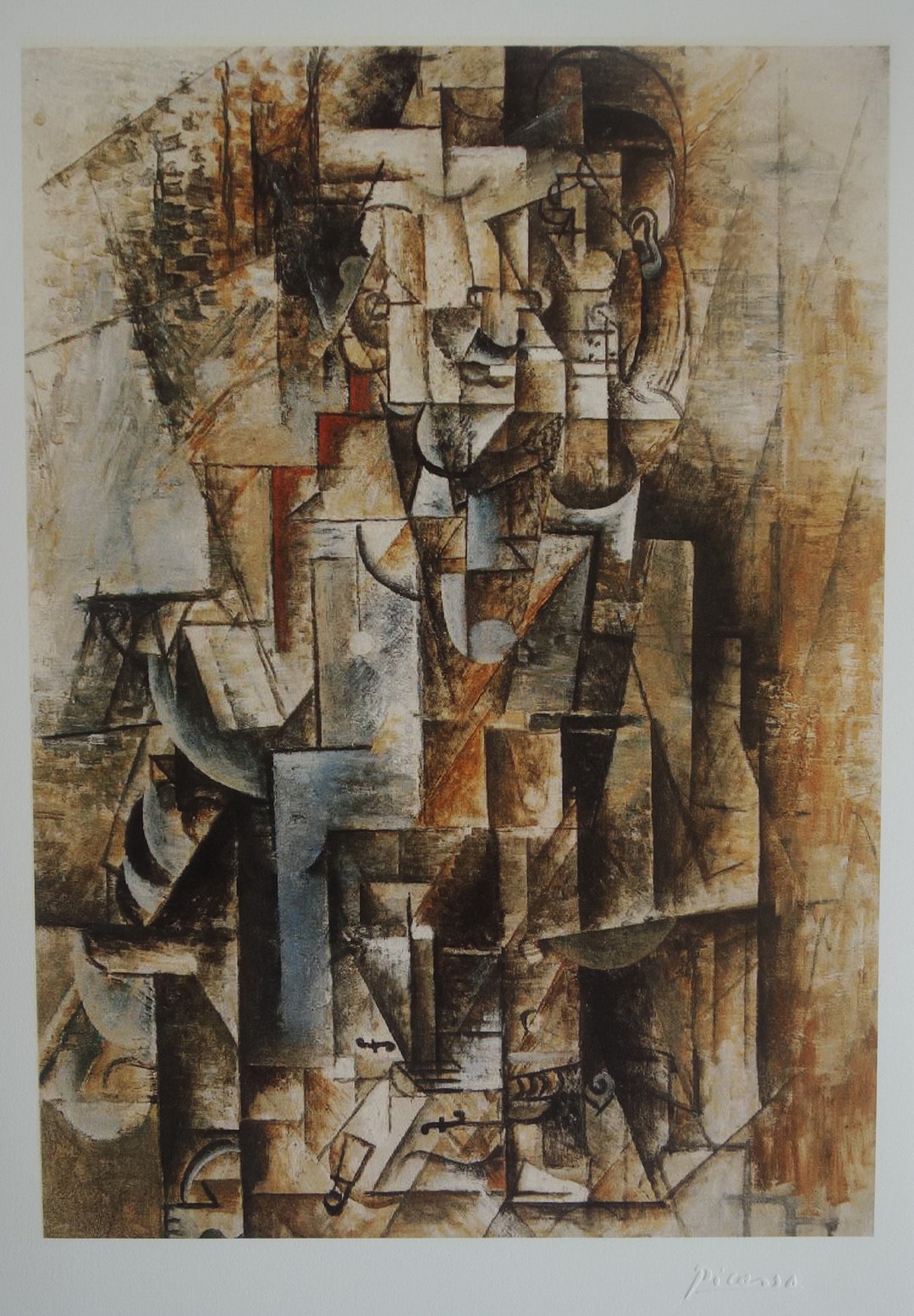 Fine Cubist Limited Edition Print Cubism Period Portrait - Etsy