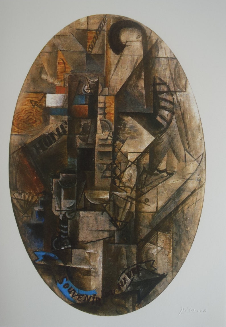 Fine Cubist Limited Edition Print – Still Life, Pablo Picasso, Signed ...