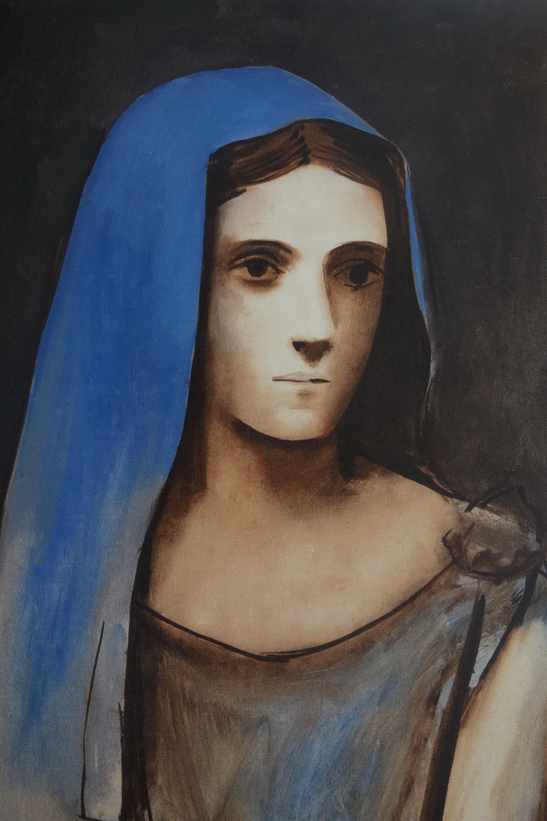 Pablo Picasso Blue Period Self Portrait