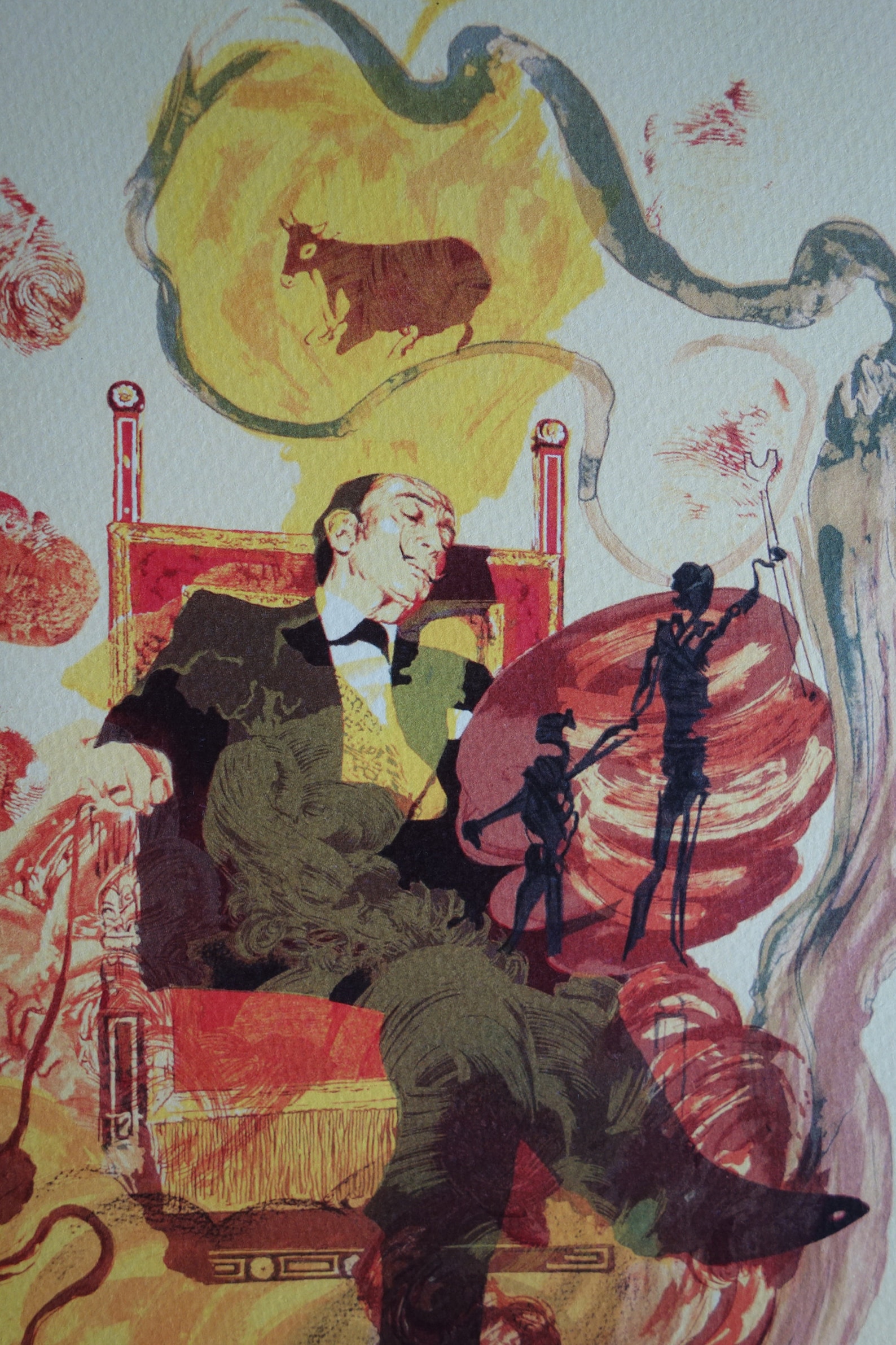 Fine Surrealist Limited Edition Print, Self-portrait, Salvador Dali ...