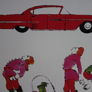 Fine Pop Art Limited Edition Print - Illustration - Car, Andy Warhol ...