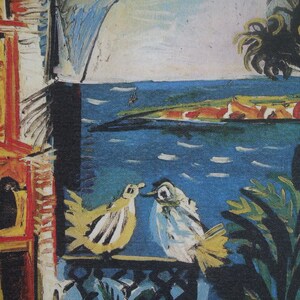 Fine Cubist Limited Edition Print - French Riviera, Birds, Pablo ...