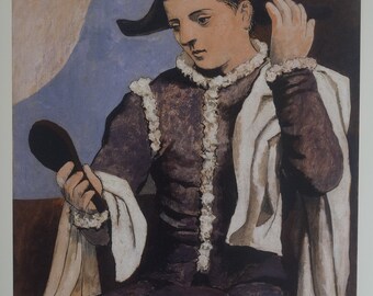 Fine Cubist Limited Edition Print Blue Period Portrait of a - Etsy