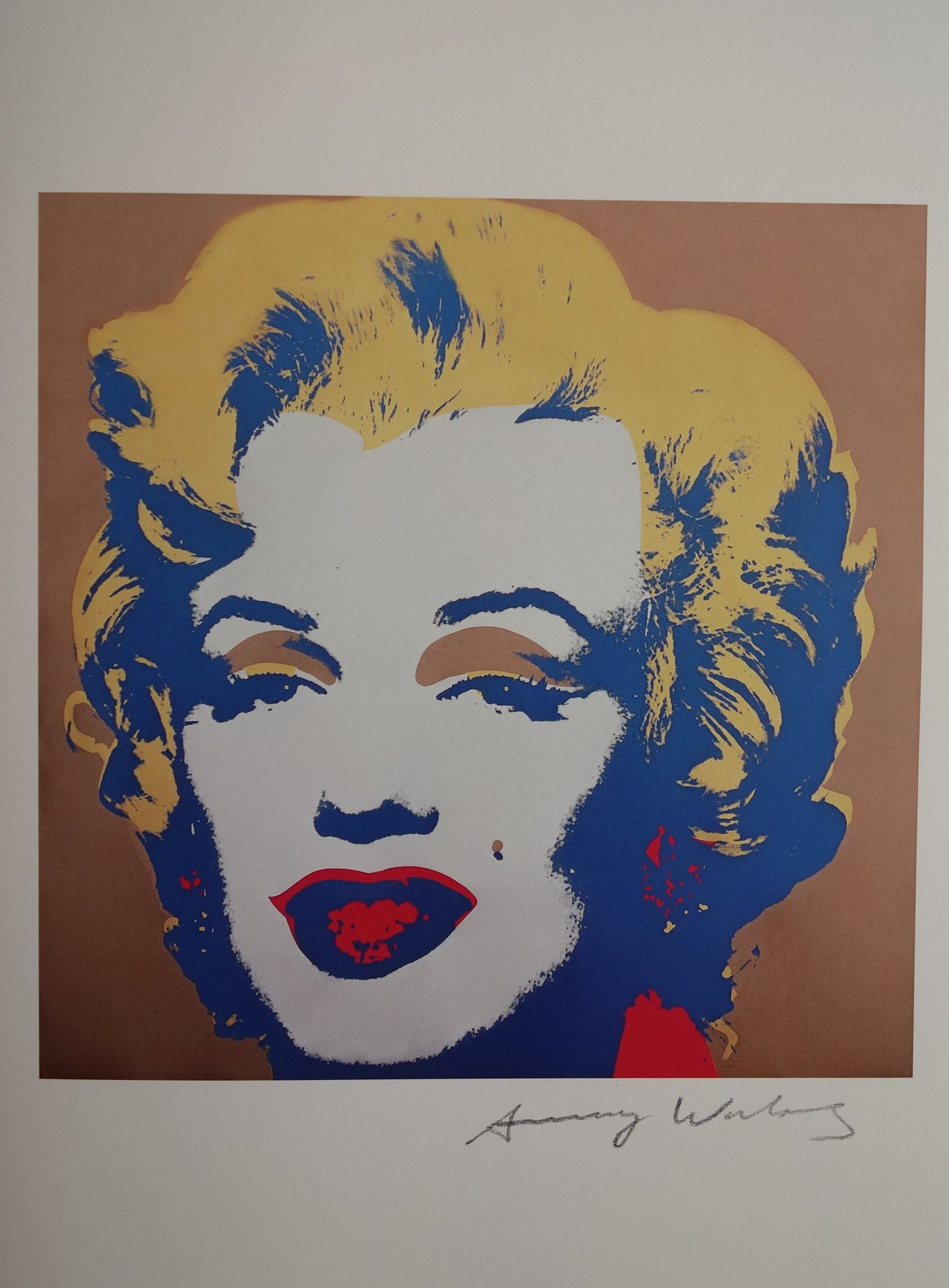Fine Pop Art Limited Edition Print Marylin Monroe Andy - Etsy