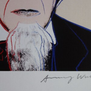 Fine Pop Art Limited Edition Print - Uncle Sam, Andy Warhol, Signed ...