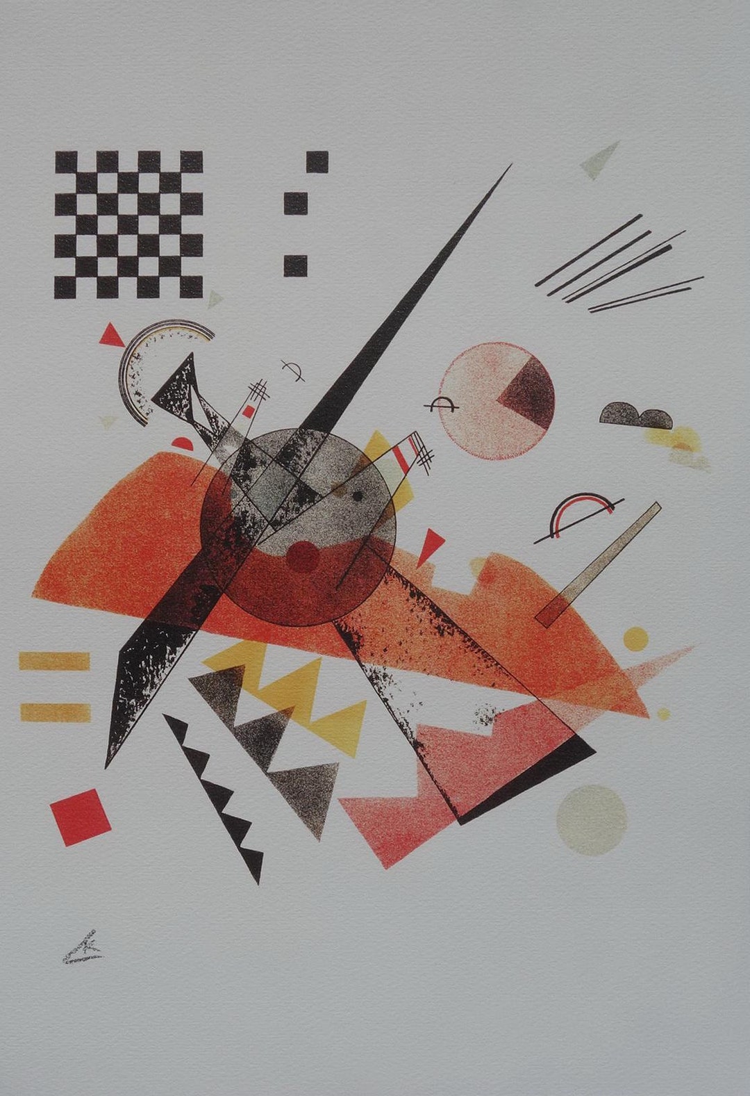 Fine Rare Edition Print – Abstract Composition, Wassily Kandinsky ...
