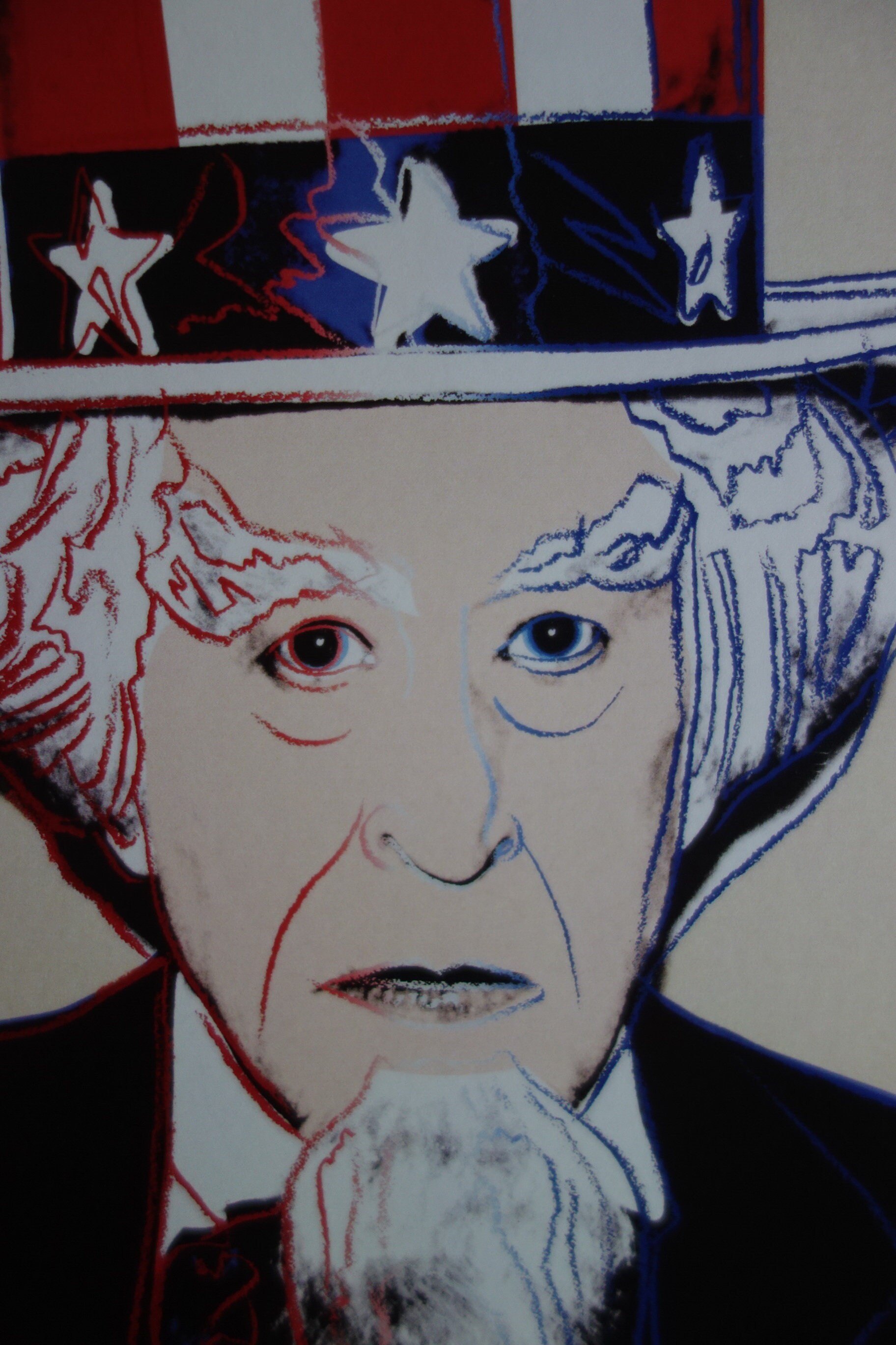 Fine Pop Art Limited Edition Print - Uncle Sam, Andy Warhol, Signed ...