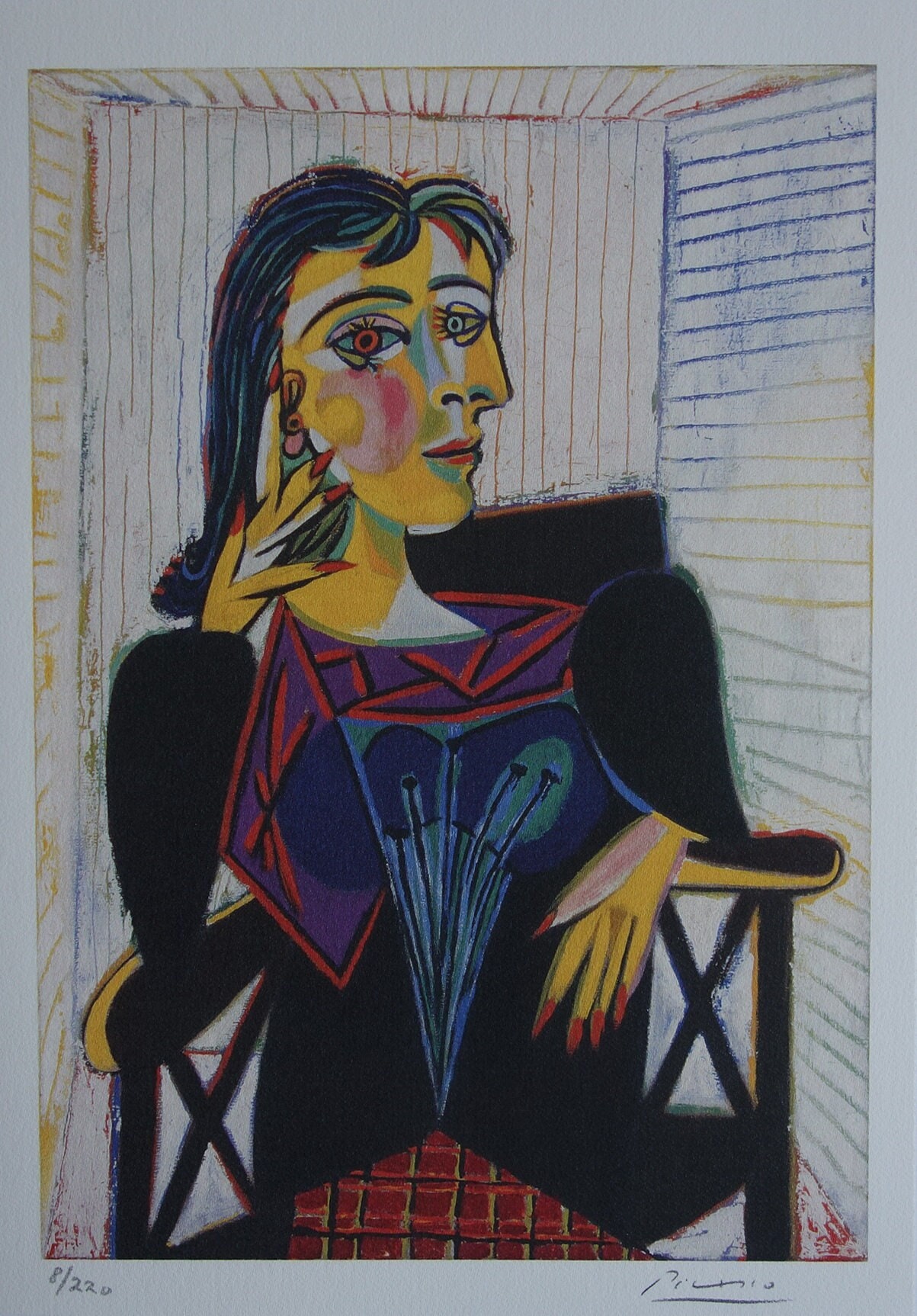 Fine Cubist Limited Edition Print Portrait of a Woman, Pablo Picasso ...